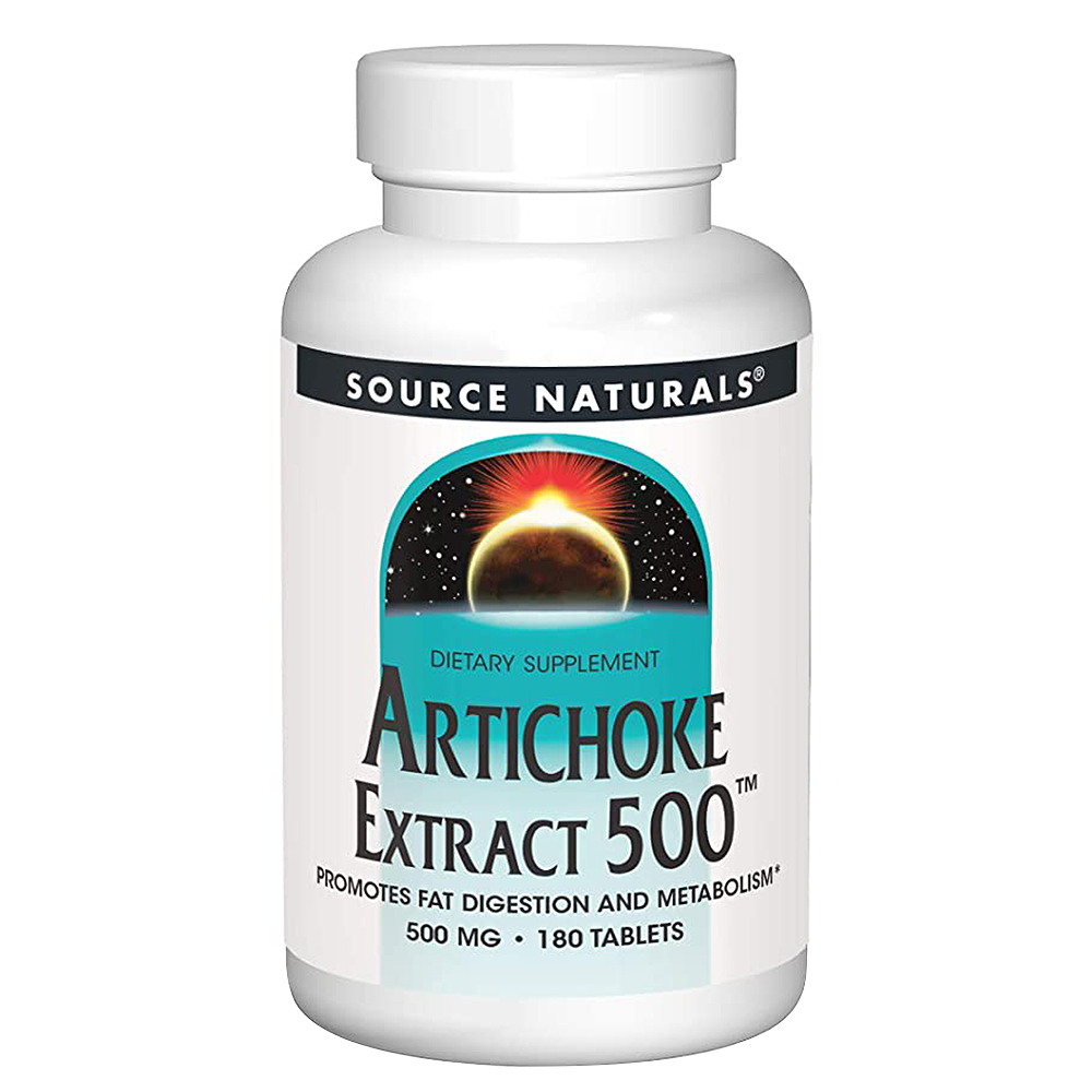 Artichoke Extract, 500 mg, 45 Tablets, Source Naturals – Welzo GCC